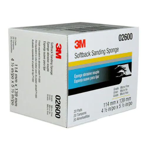 3M Softback Sanding Sponge, Grit Microfine - Medium – MAC Sales Company Inc